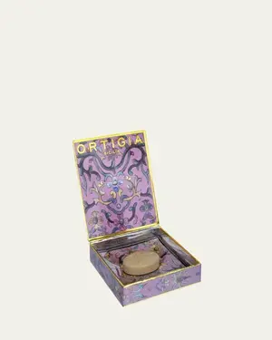 ORTIGIA SICILIA Aragona Glass Plate And Soap Set