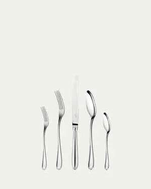 Christofle Perle Stainless Steel Flatware Place Setting