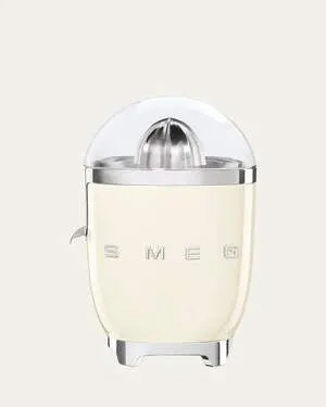 SMEG Retro-style Electric Citrus Juicer Cream