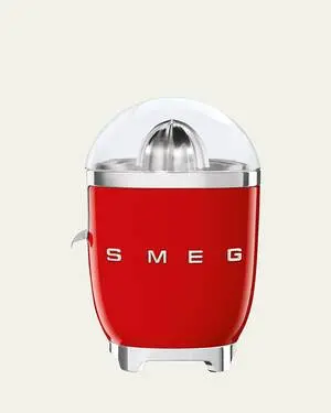 SMEG Retro-style Electric Citrus Juicer - Red
