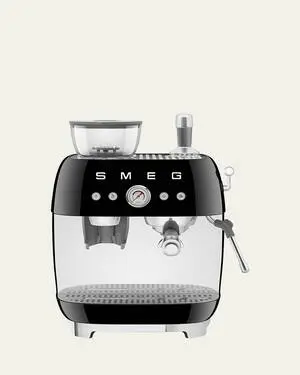 SMEG Semi-automatic Espresso Machine - Black