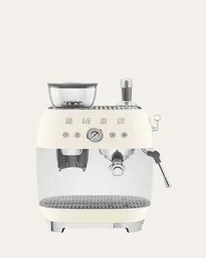 SMEG Semi-automatic Espresso Machine Cream