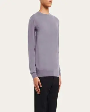Prada Superfine Wool Crewneck Sweater