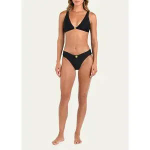L'Agence Lexie Solid Bikini Top