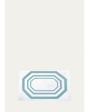 THE LINO Essential Aqua Tablecloth, 71" X 98" Ltblue
