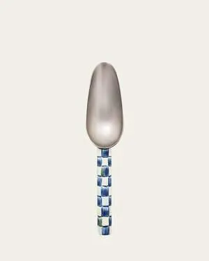 MACKENZIE-CHILDS Royal Check Enamel Scoop, Small