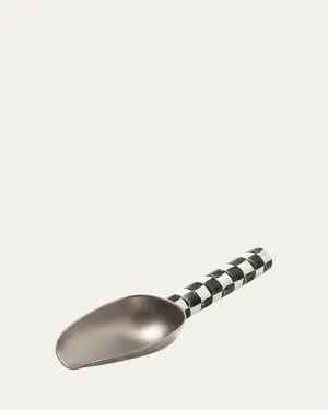 MACKENZIE-CHILDS Courtly Check Enamel Scoop, Small - One-color