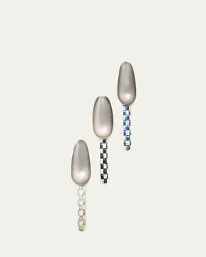 MACKENZIE-CHILDS Courtly Check Enamel Scoop, Small