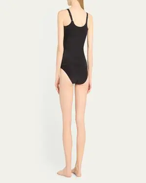 Chantelle Soft Stretch High-cut Briefs - Black
