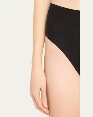 Chantelle Soft Stretch High-cut Briefs - Black