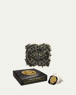 MARIAGE FRERES INTERNATIONAL Earl Grey Imperial Muslin Tea Bags Bergamot-flavored Darjeeling Tea, 30 Sachets - No Color