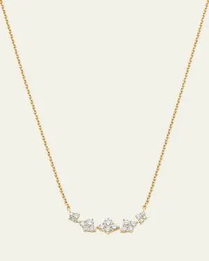 Sara Weinstock 18k Dujour Diamond Necklace - Gold