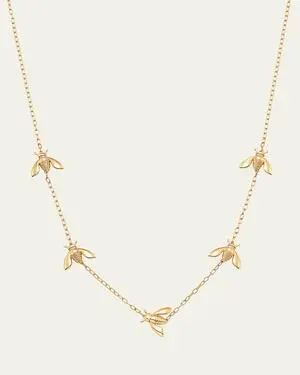 Sara Weinstock 18k Queen Bee Necklace - Gold