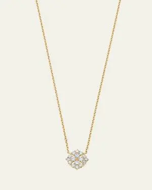 Sara Weinstock 18k Flora Diamond Pendant Necklace - Gold