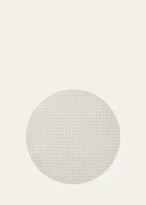 KIM SEYBERT Reed Acrylic Placemat White