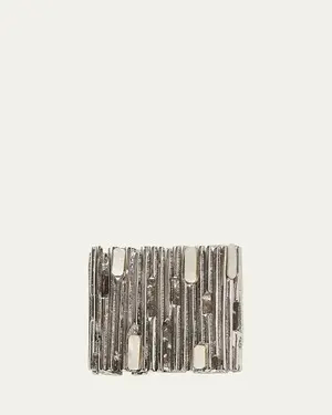 KIM SEYBERT Matrix Napkin Ring - Silver