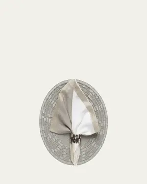 KIM SEYBERT Matrix Napkin Ring - Silver