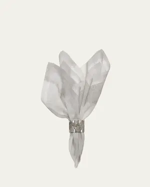 KIM SEYBERT Matrix Napkin Ring - Silver