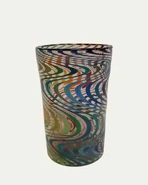 PIERROT DOREMUS Big Right Wig Wag Drinking Glass, 15 Oz - Multi