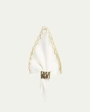 KIM SEYBERT Matrix Napkin Ring - Gold