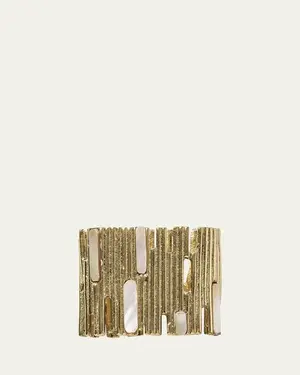 KIM SEYBERT Matrix Napkin Ring - Gold