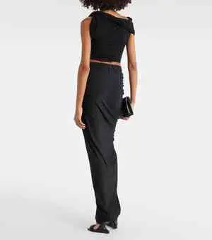 Rick Owens Sienna Jersey Crop Top