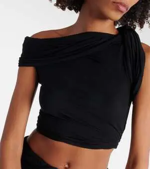 Rick Owens Sienna Jersey Crop Top