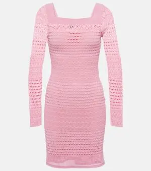 TOM FORD Crochet Minidress - Pink