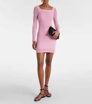 TOM FORD Crochet Minidress - Pink