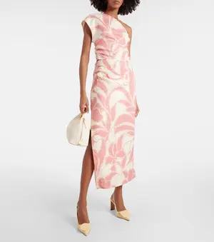 SIR. Belletto Printed Linen Maxi Skirt - Multicoloured