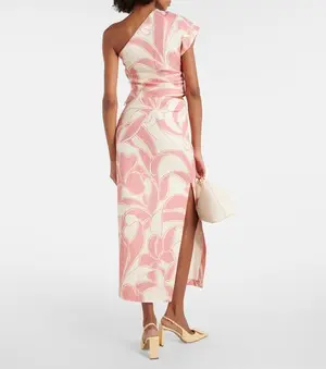 SIR. Belletto Printed Linen Maxi Skirt - Multicoloured