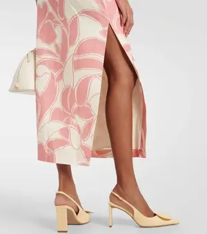 SIR. Belletto Printed Linen Maxi Skirt - Multicoloured