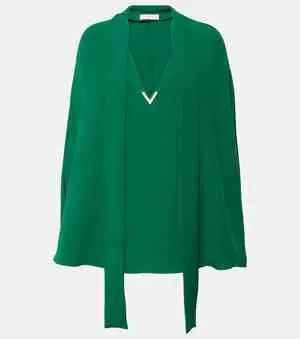 Valentino Garavani Tie Neck Blouses