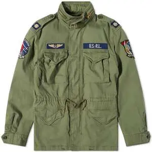 Ralph Lauren Military M65 Patched Jacket