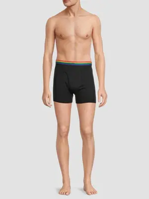 SAKS FIFTH AVENUE Collection Pride Stretch-cotton Boxer Briefs