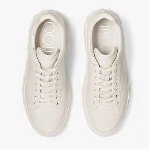 JIMMY CHOO Diamond Maxi Platform Sneakers - Chalk/white