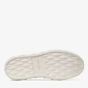JIMMY CHOO Diamond Maxi Platform Sneakers - Chalk/white