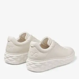 JIMMY CHOO Diamond Maxi Platform Sneakers - Chalk/white