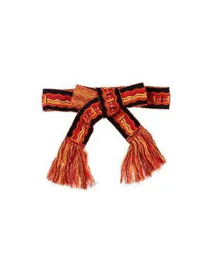 Etro Knitted Belt With Fringes