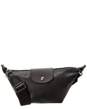 Longchamp Longchamp Le Pliage Xtra Xs Leather Crossbody Bag - Black