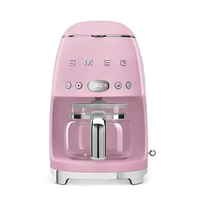 SMEG Retro Style Drip Coffee Maker - Pink