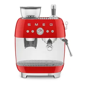 SMEG Espresso Coffee Machine Red