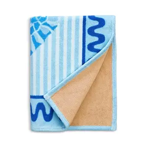 MATOUK Seahorse Beach Towel Bermuda Blue