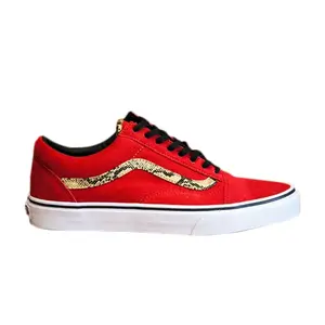 VANS Old Skool 'snake' Sneaker - Red