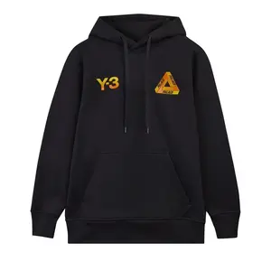 Men's Y3 Black Sweatshirts Hoodies