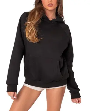 Women's Hanes Black Sweatshirts Hoodies
