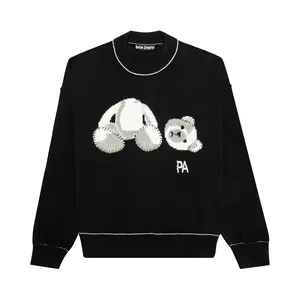 Palm Angels Ice Bear Sweater - Black