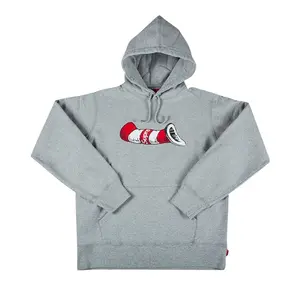 Supreme Cat In The Hat Hooded Sweatshirt - Grey