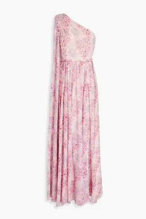 Mikael Aghal Floral Evening Dresses