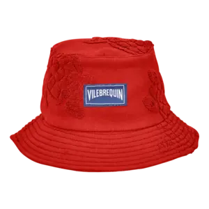 Vilebrequin Terry Bucket Hat Red